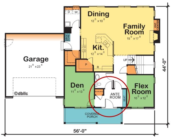 The Ante Room Entry Design Solution - Design Basics