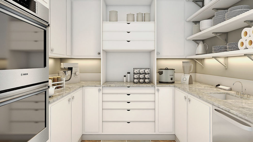 Storage and Prep Kitchen in One! - Design Basics