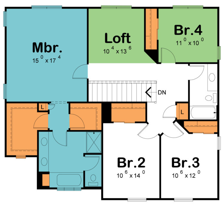 Builder Plan Sets | Multiple Elevation Builder Plan Set | Design Basics
