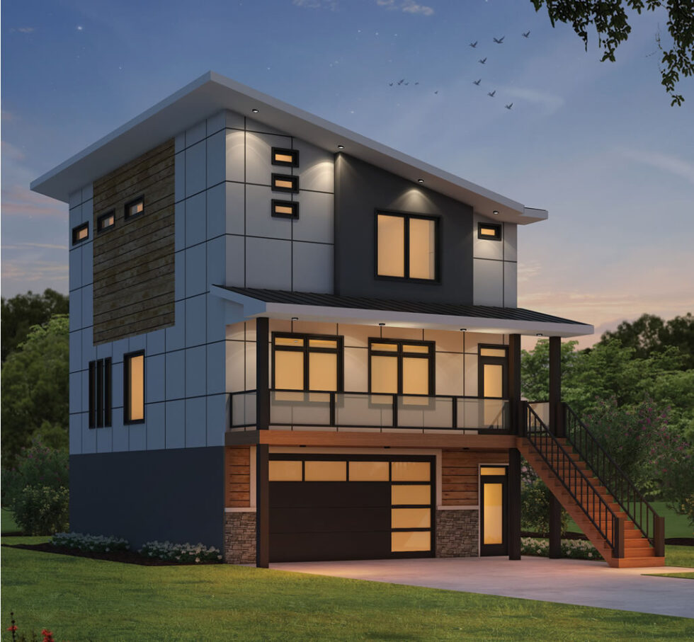 Narrow Lot Home Plans by Design Basics